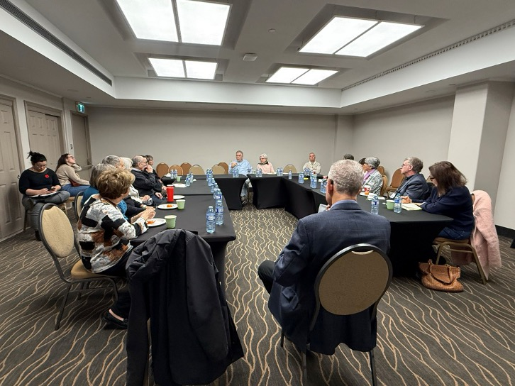 Dr. Berenbaum Breakfasts with Through Their Eyes Members | Centre for ...